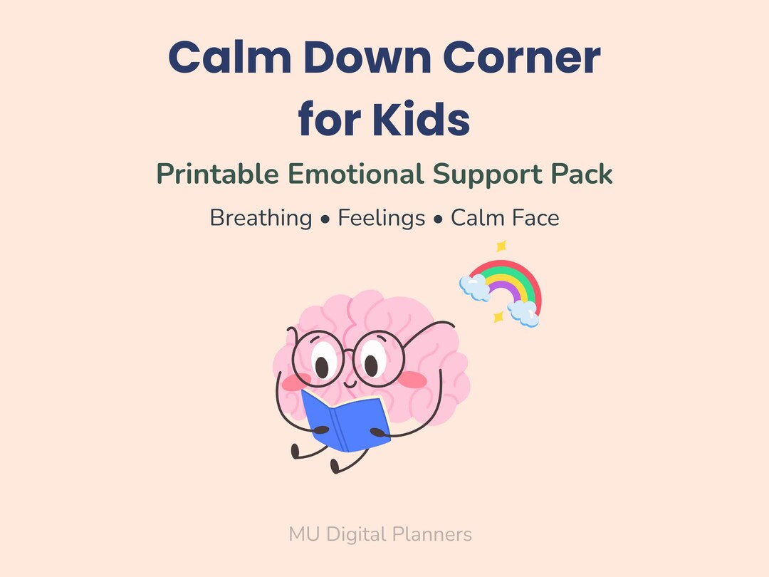 ADHD Calm Down Corner Kit | Kids Emotional Regulation, Classroom ...
