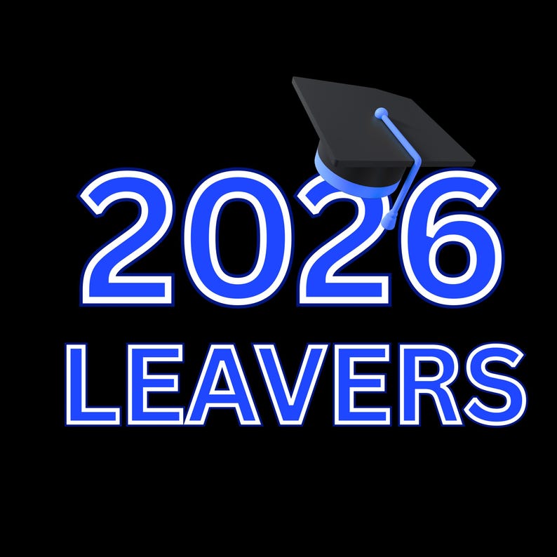 Set of 4 Leavers 2026 Png Instant Download Designs - Etsy UK