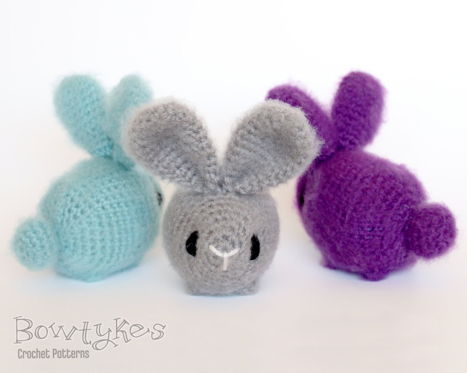 Roly Poly Bunny CROCHET PATTERN Instant Download Amigurumi - Etsy