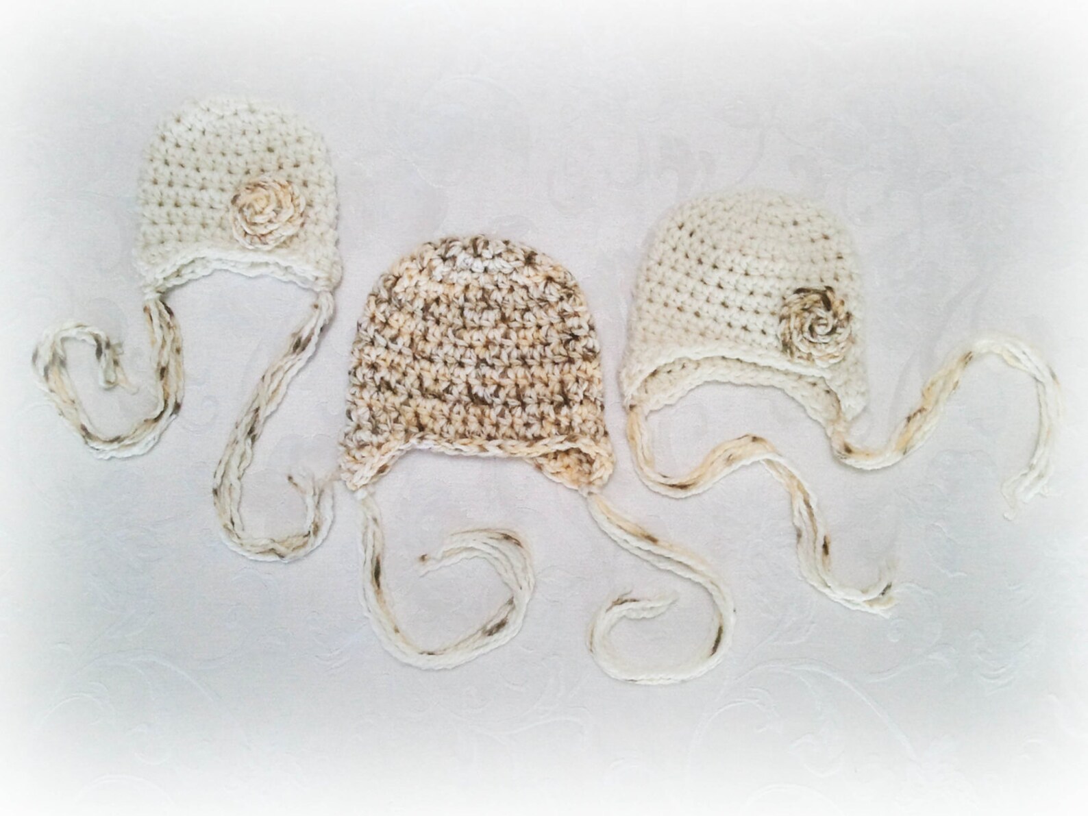 Simply Swirls Earflap Hat CROCHET PATTERN Instant Download - Beanie - Etsy