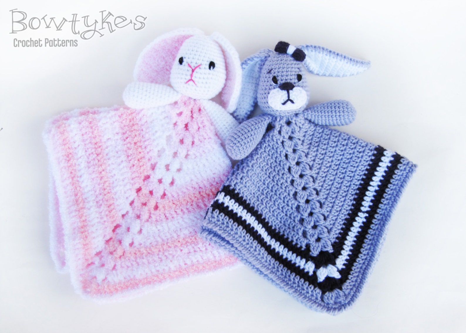Baby Bunny Lovey CROCHET PATTERN Instant Download Blankey - Etsy