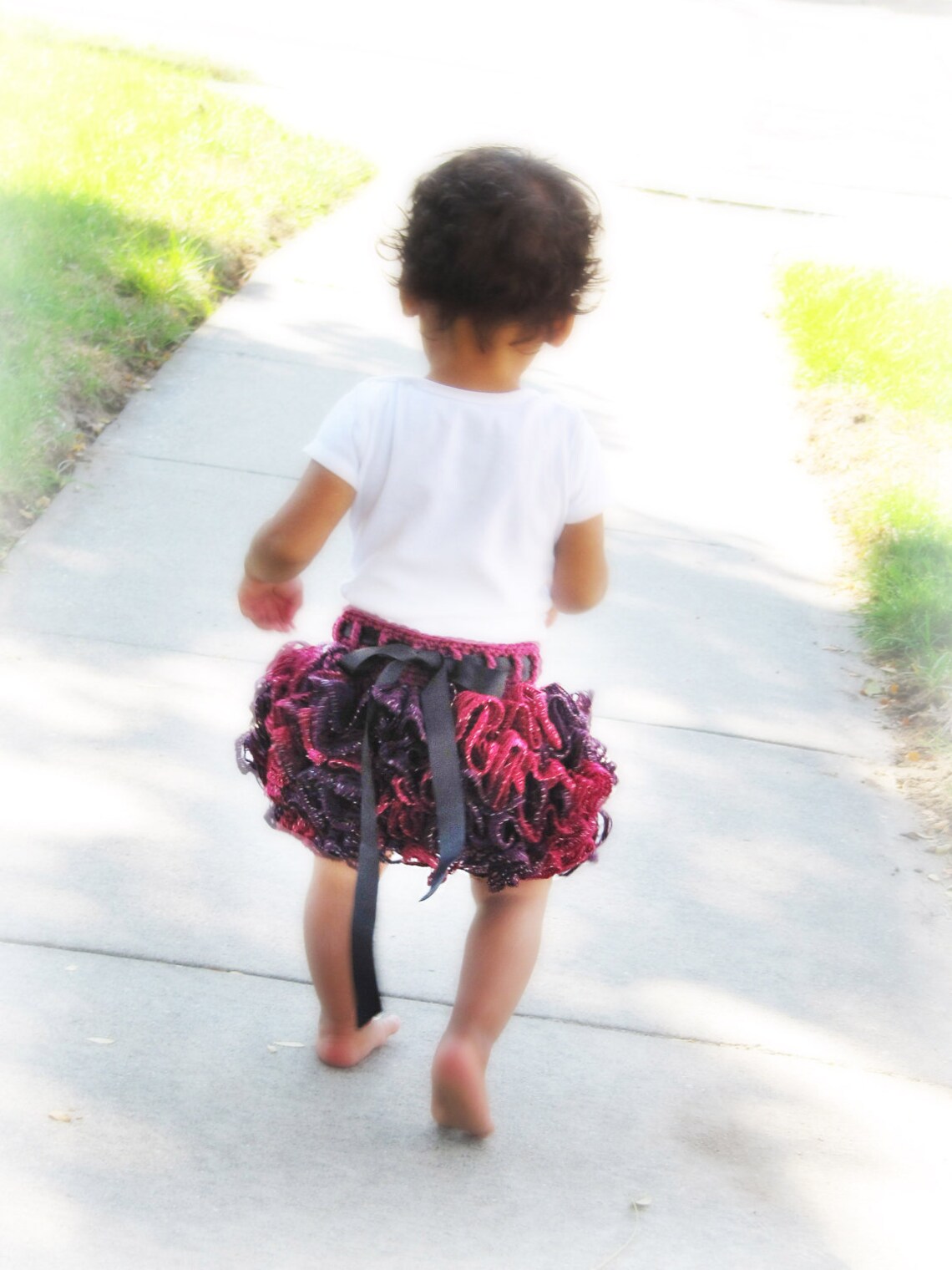 Ballerina Ruffle Skirt CROCHET PATTERN Instant Download Bum - Etsy