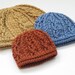 Double Helix Hat CROCHET PATTERN Instant Download Cable Beanie - Etsy