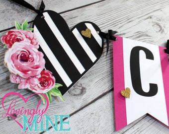 Hot Pink Banner | Etsy