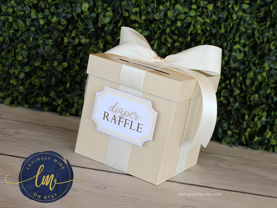 Mini Game Card Box | 6 X 6 X 6 Inches Game Box With Slot in Ivory With ...