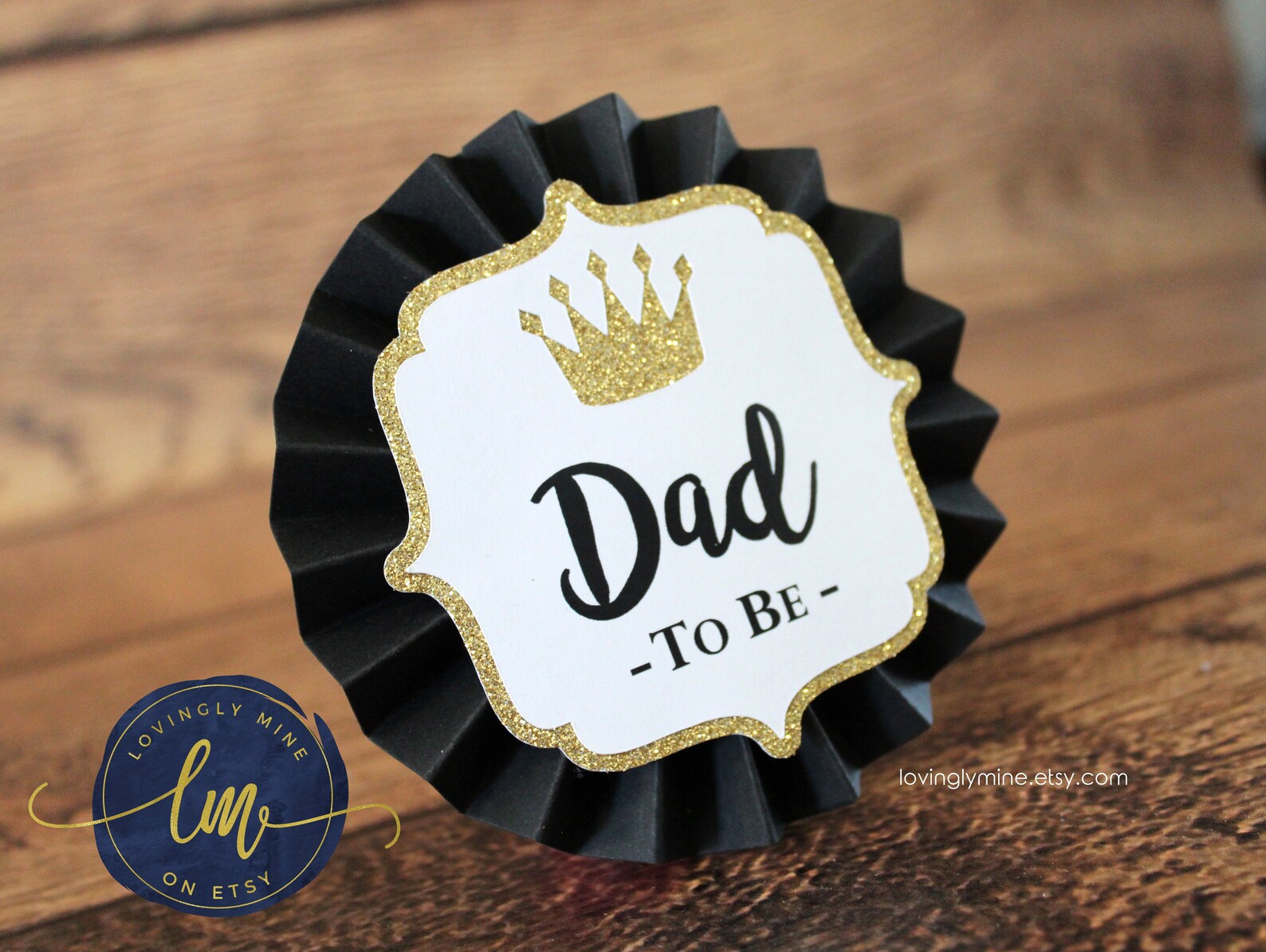 Name Tags/corsages Black White & Glitter Gold Little Prince - Etsy