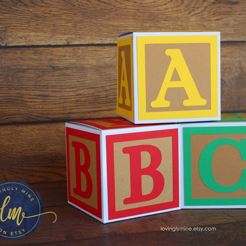 Blocks and Boxes - Etsy