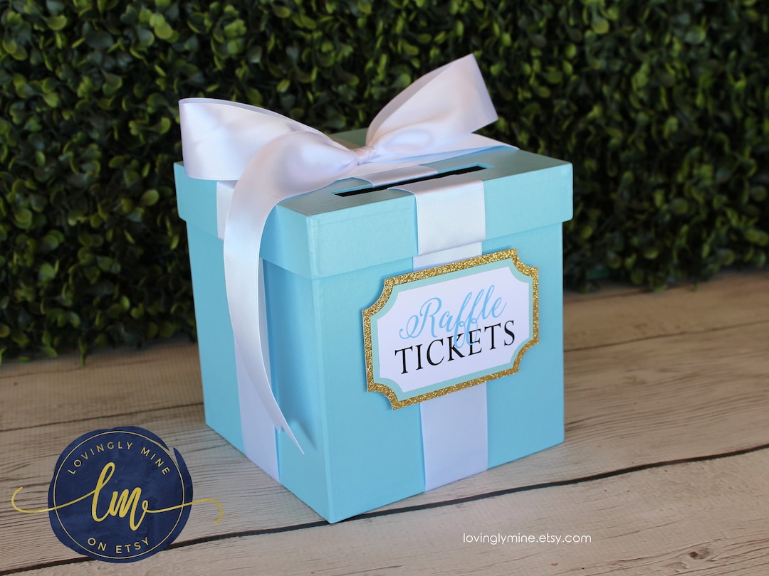 Mini Game Card Box | 6 X 6 X 6 Inches Game Box With Slot in Baby Blue ...