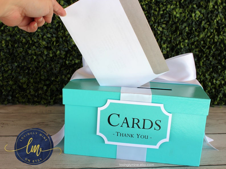 Large Card Holder Boxgift Money Box for Any Event Light - Etsy