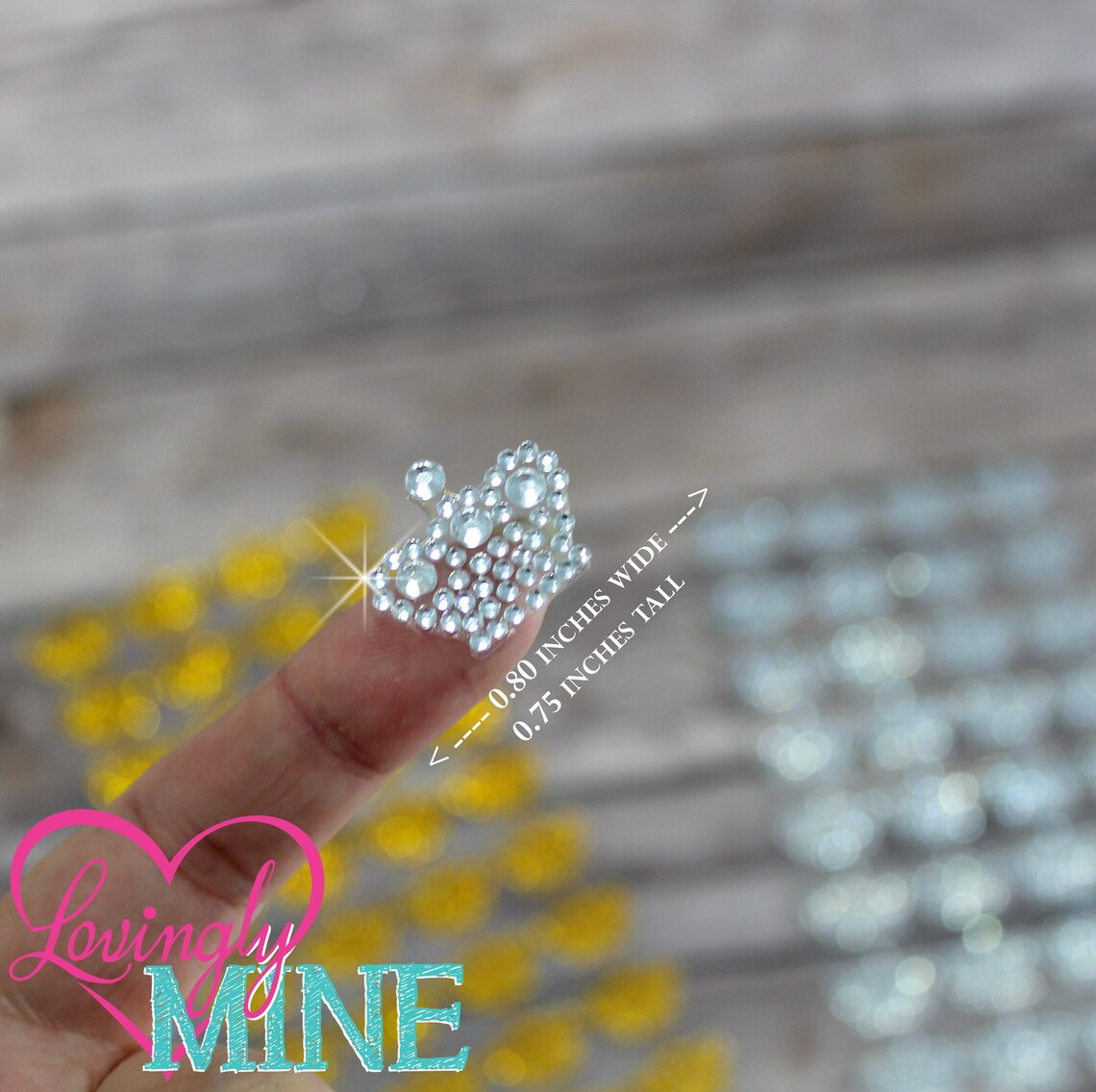Crown Diamond Sticker Sheets in Silver or Gold 48 Stickers - Etsy