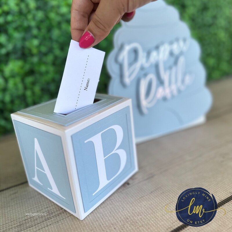 Blue Diaper Raffle - Etsy