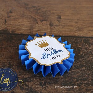 3 Inch Small Name Tags Corsage for Brother Sister to Be - Etsy