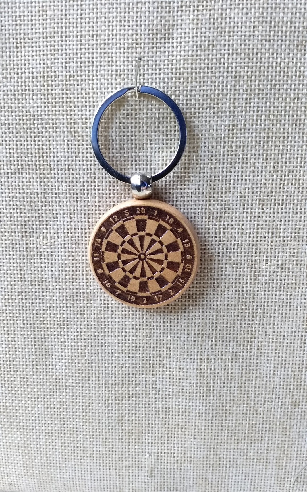 Dartboard Keyring, Personalised, Dartboard, Darts, Darts Player Gift ...
