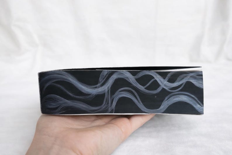 Hand Painted Book Fore Edge | Fourth Wing | Custom Orders | Empyrean - Etsy