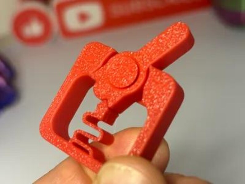 Clicky Flip Switch Fidget 3D Print Model STL – Print in Place Toggle ...