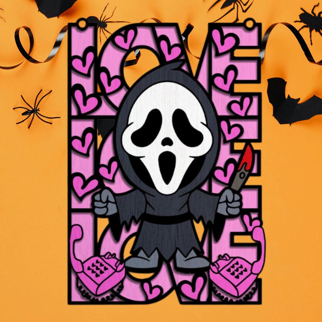 Horror Movie Door Hanger SVG, Halloween Laser Cut File - Etsy