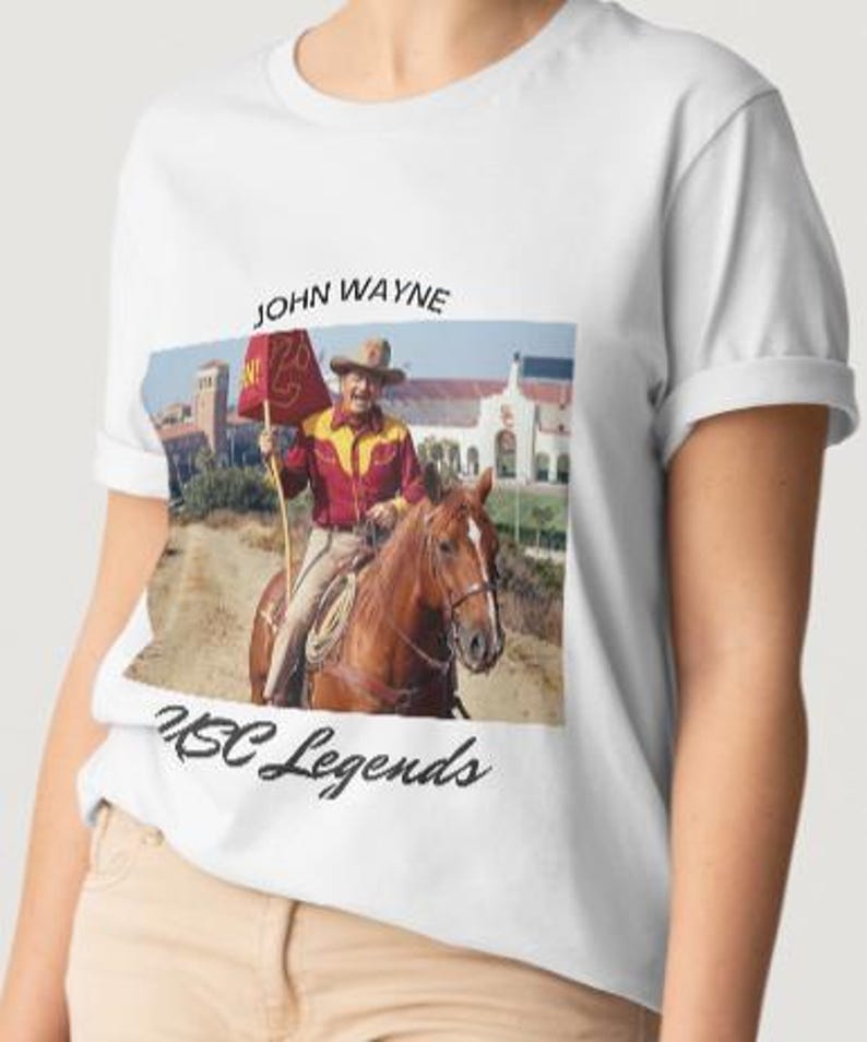 USC Legends: John Wayne PNG and SVG - Etsy