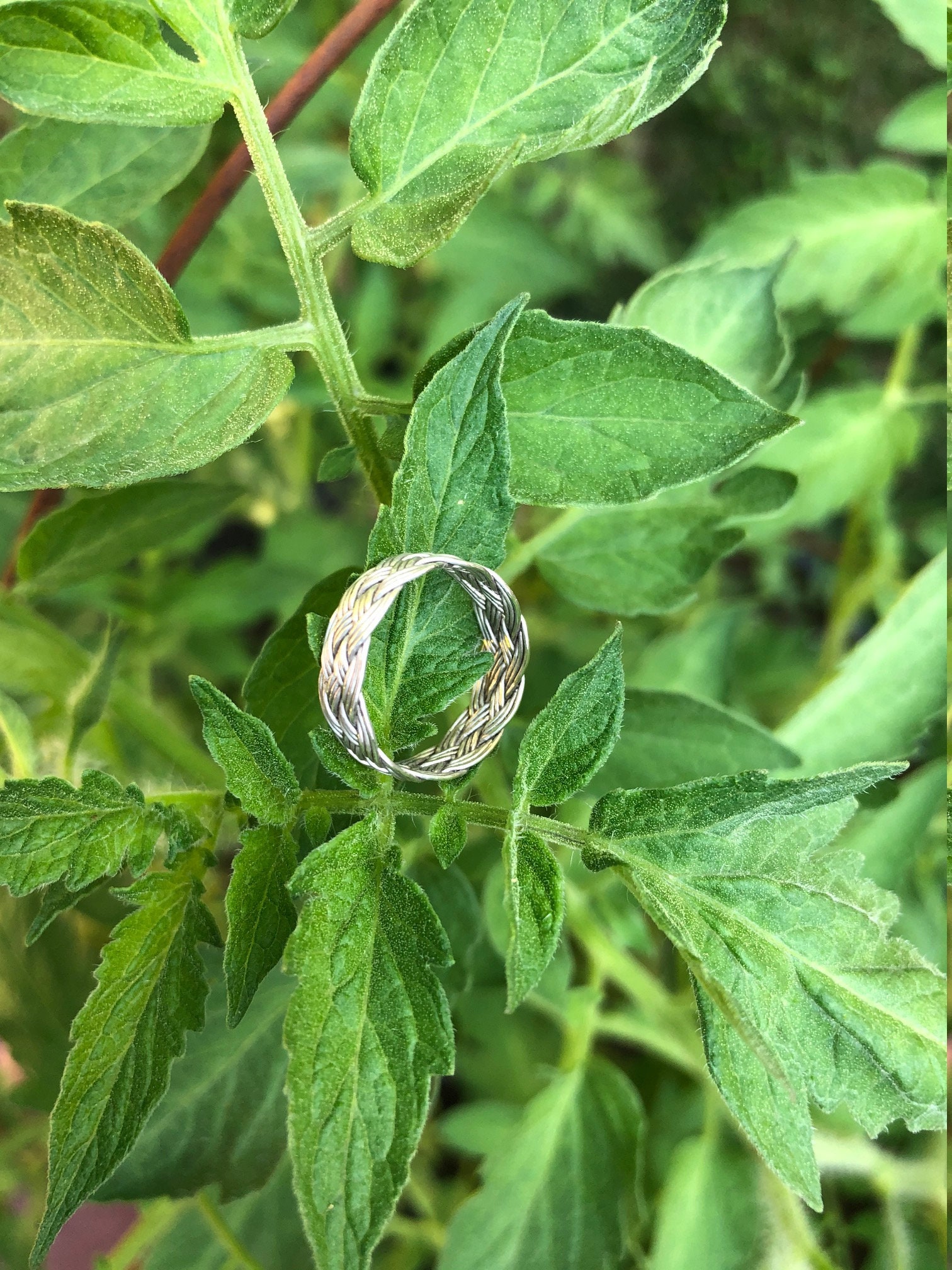 Turks Head Ring in Fine Silver - Etsy