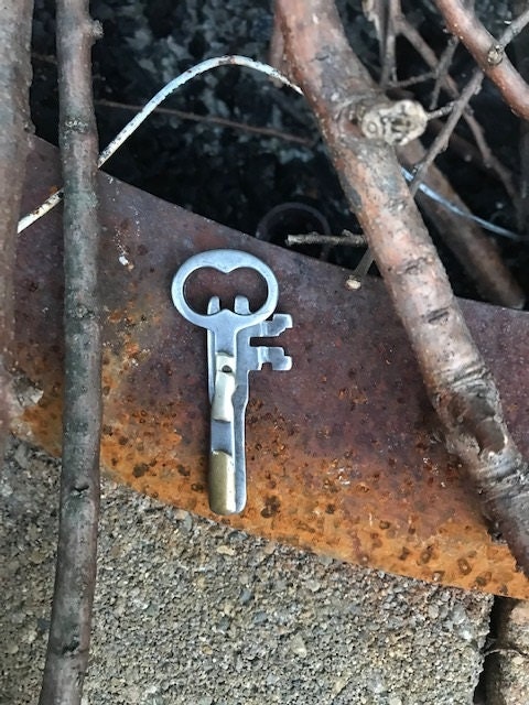 Vintage Folding Skeleton Key - Etsy