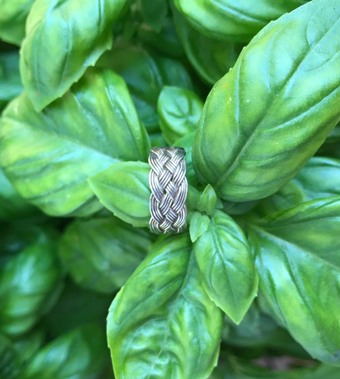 Turks Head Ring Fine Silver - Etsy