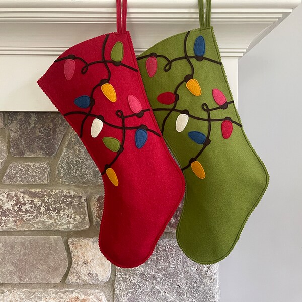 Felt Stockings - Etsy