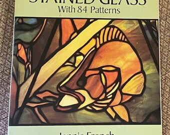 390 Traditional Stained Glass Designs by Hywel G. Harris I Vintage Art ...