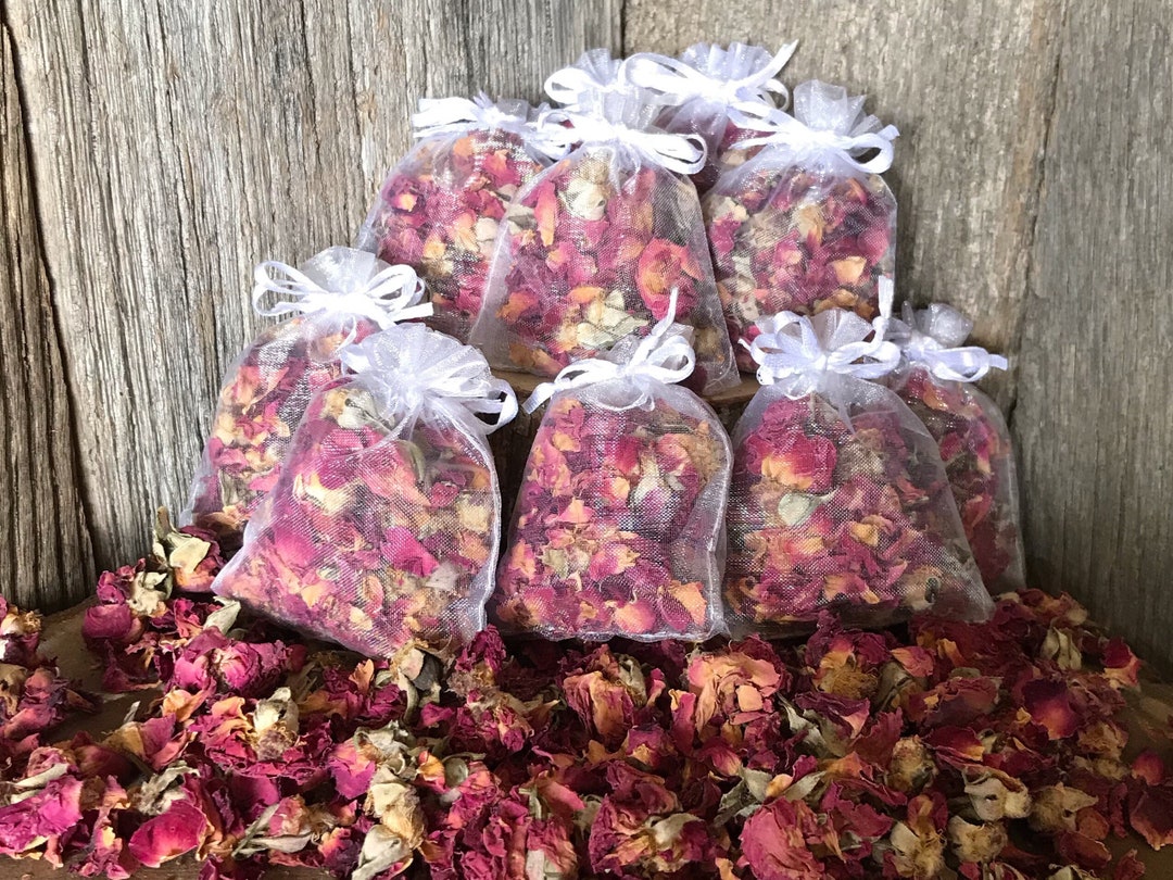 Set of 6 Rose Sachets - Etsy