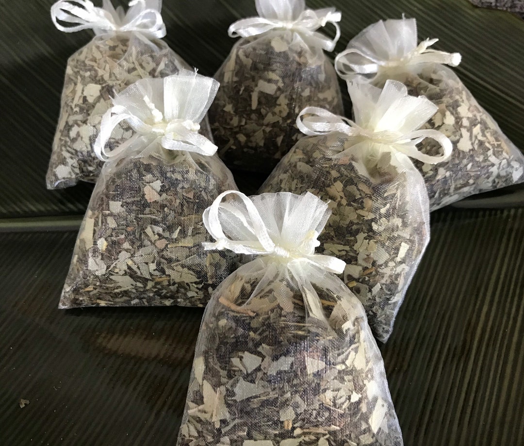 Set of 12 Eucalyptus and Mint Sachets - Etsy