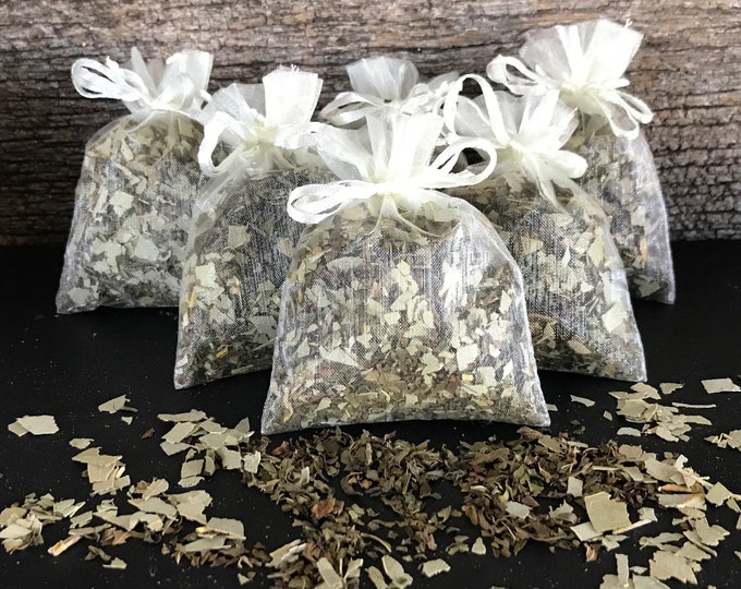 Set of 6 Eucalyptus and Mint Sachets - Etsy