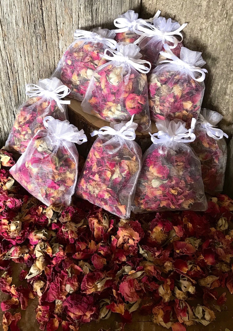 Set of 12 Rose Sachets - Etsy