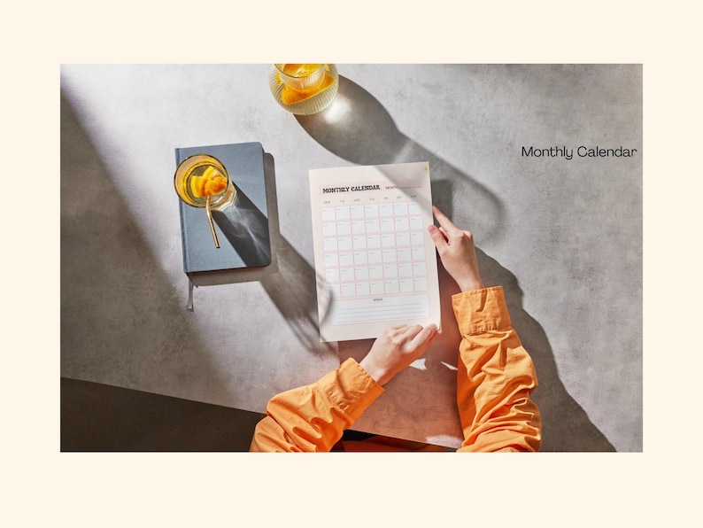 Soft Glam Undated Planner Bundle | US Letter + A4 | Weekly Daily ...