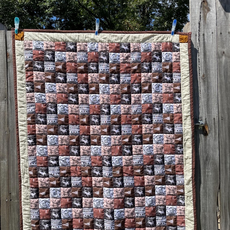 Cowboy Baby Quilt - Etsy
