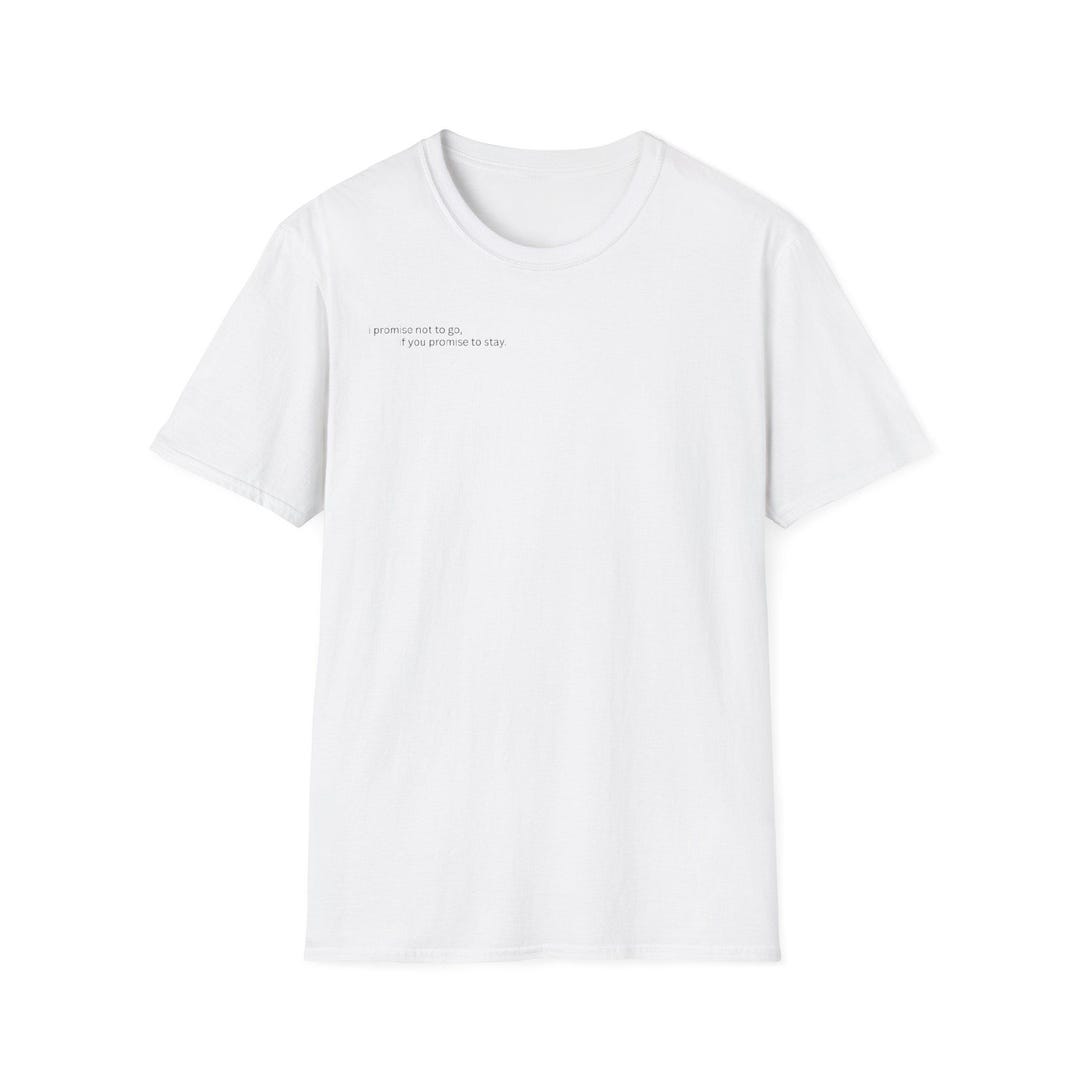 Minimalist Love Quote T-shirt, Subtle Romantic Text Tee, Unisex - Etsy