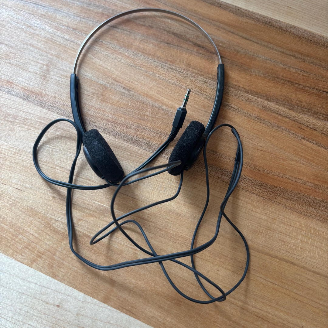 Sony MDR-006 Walkman Discman Stereo Metal Headphones Tested & Working ...