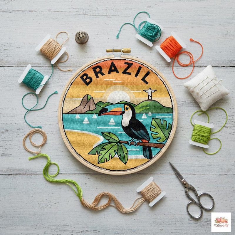 Brazilian Embroidery - Etsy