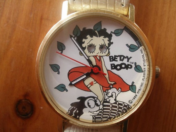 Betty Boop Vintage Moving Eyes Watch - Gem