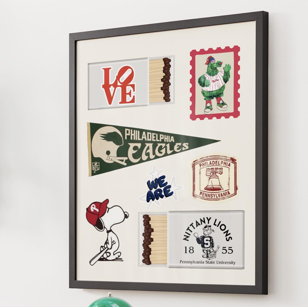 Custom Matchbox Collage Digital Print | Personalized City, State ...