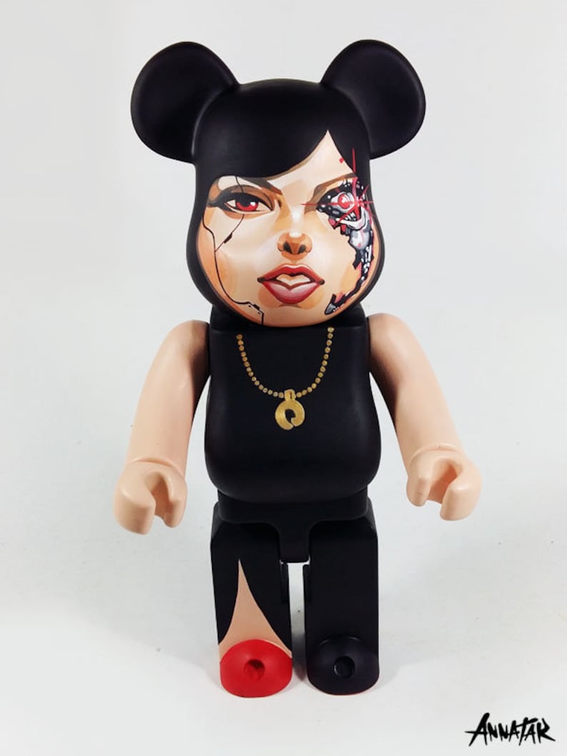 Custom Bearbrick 400% 28cm by Annatar Luxury Streetwear | Etsy