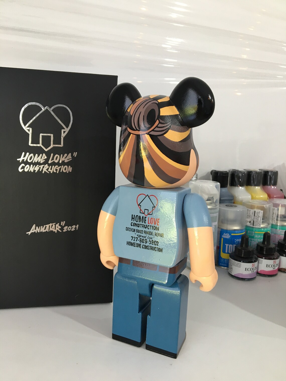 Personalize Custom Bearbrick 400% 28cm by Annatar | Etsy