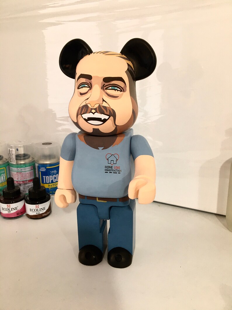 Personalize Custom Bearbrick 400% 28cm by Annatar | Etsy