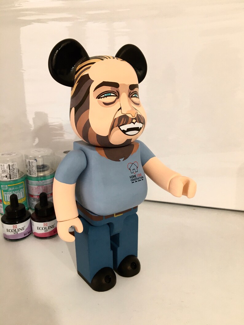 Personalize Custom Bearbrick 400% 28cm by Annatar | Etsy
