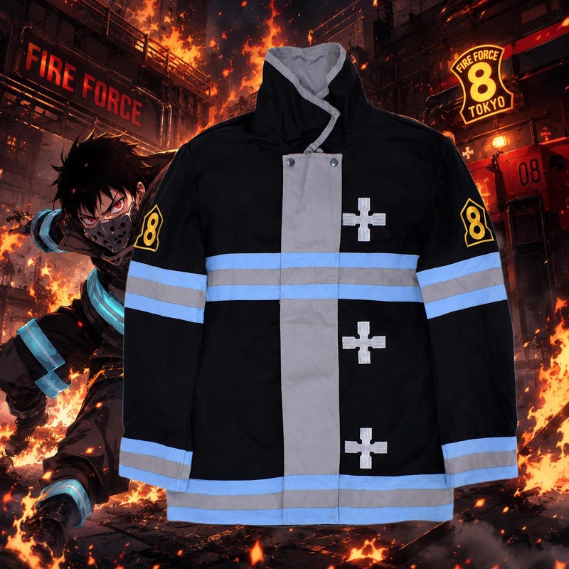 Fire Force Costumes - Etsy