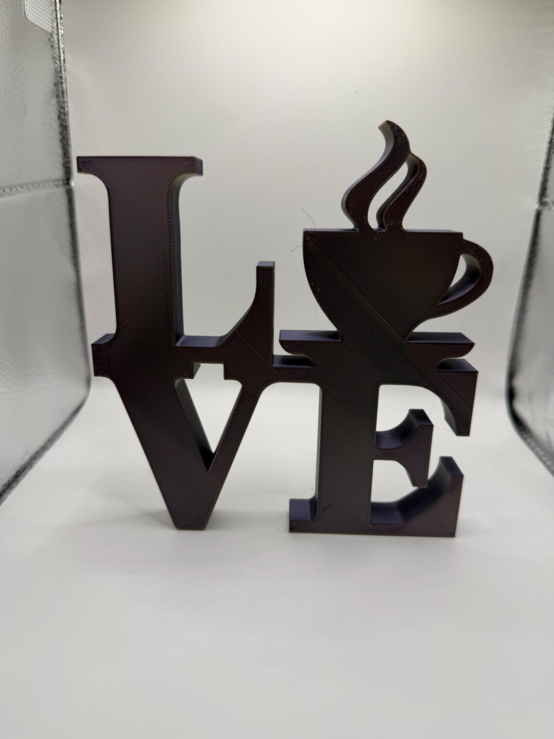 3D Printed Love Coffee Kitchen Sign - Etsy