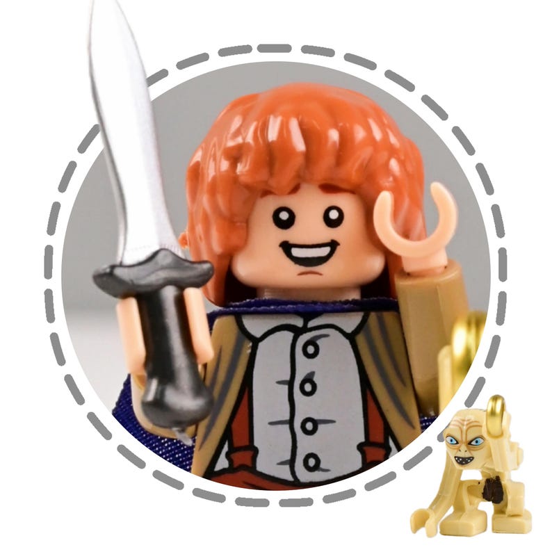 Samwise Gamgee Minifigure - the Loyal Companion & True Hero | LOTR - Etsy