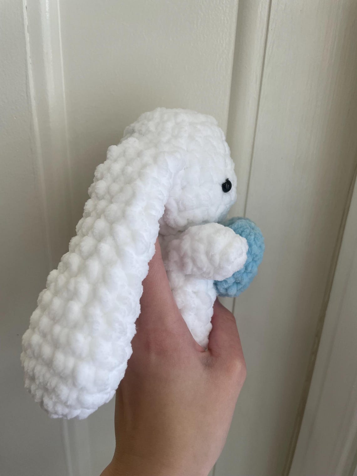 Handmade Crochet Love Bunny - Etsy