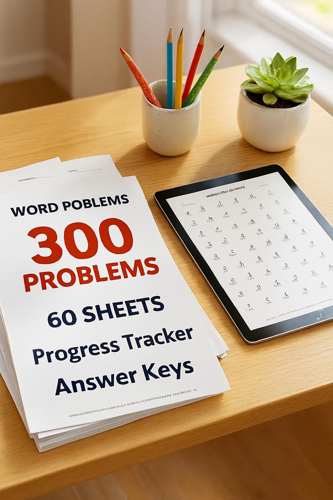 Grade 2-4 Math Word Problems | 60 Printable Worksheets (PDF Download ...