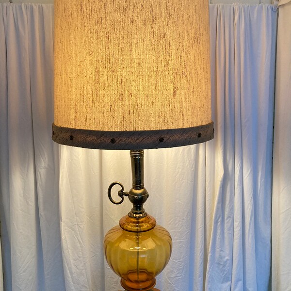 Amber Glass Shade - Etsy