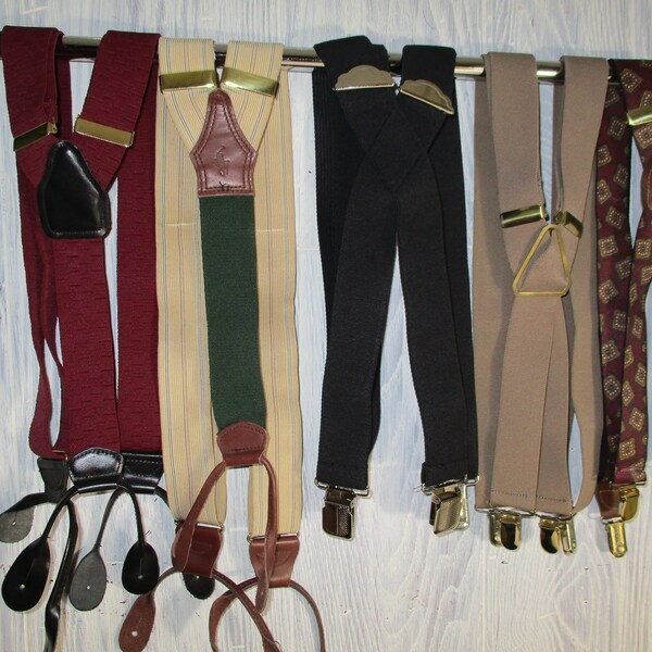 Suspenders - Etsy