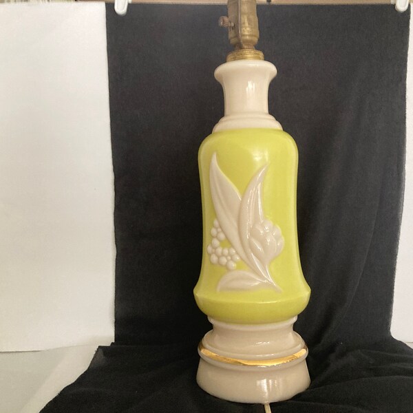 Chartreuse Lamp - Etsy