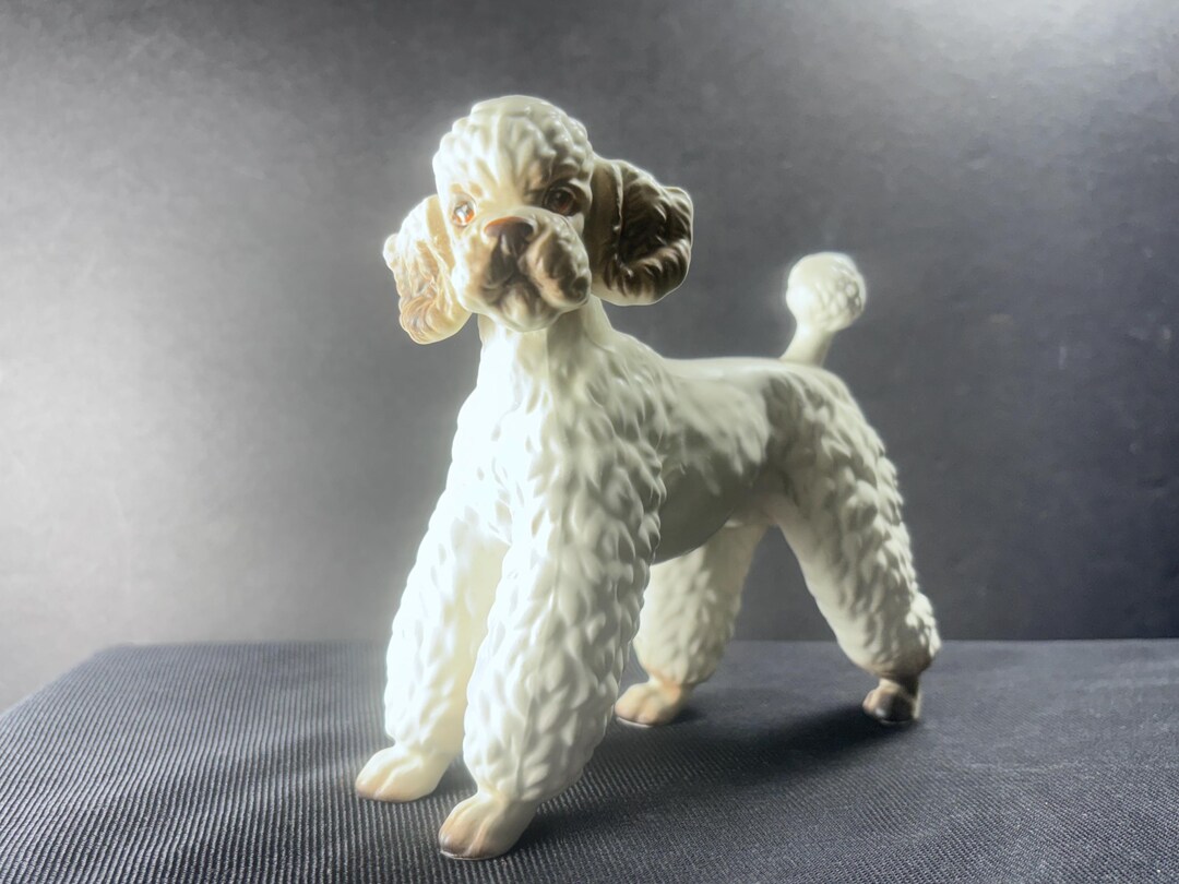 Vintage Lefton China Poodle Figurine - Etsy